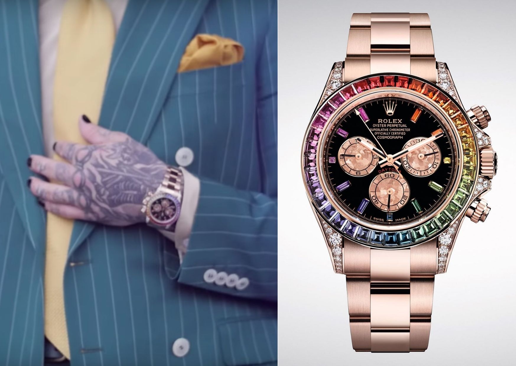 Post Malone’s Million Dollars Watch Collection