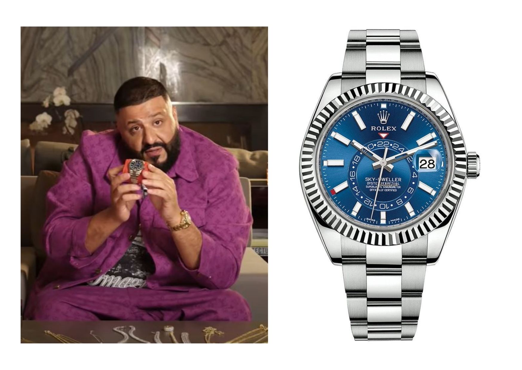 DJ Khaled's Luxury Watch Collection